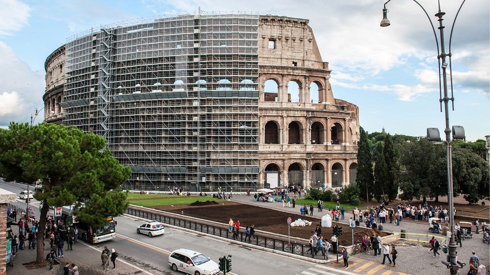 Colosseum Restoration Work to Begin (PHOTOS) | Weather.com