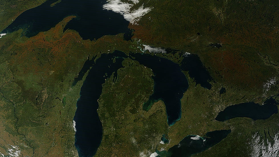 NASA Satellite Reveals Fall Colors From Space | The Weather Channel