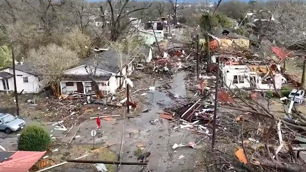 Drone First Look: After Selma Tornado - Videos from The Weather Channel Drone First Look: After Selma Tornado - Videos from The Weather Channel