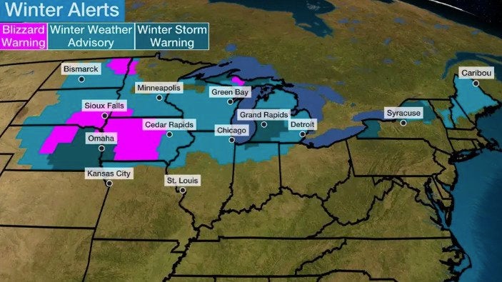Gerri Tracks Snow, Wind Eastward - Videos from The Weather Channel
