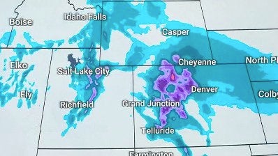 Heather Producing Snow And Ice In The West - Videos from The Weather ...