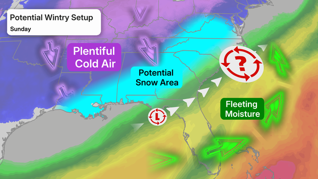 Potential Southern Snow This Weekend: Reality Or Model Noise? | Weather.com