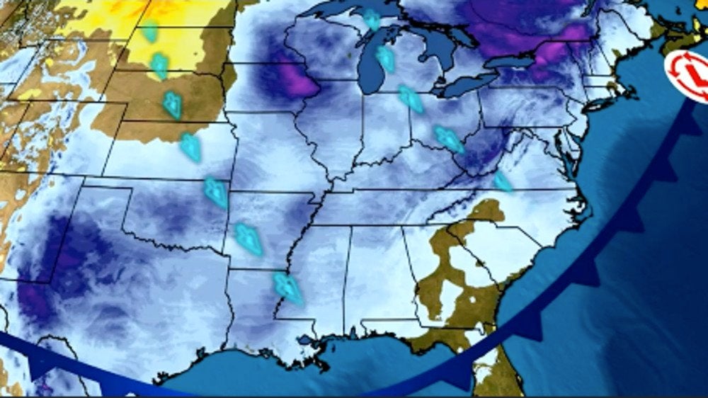 Australian Farmer Releases Hail from Protective Nets After Storm ...