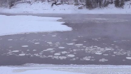 Odd 'Pancake Ice' Sighting - Videos from The Weather Channel