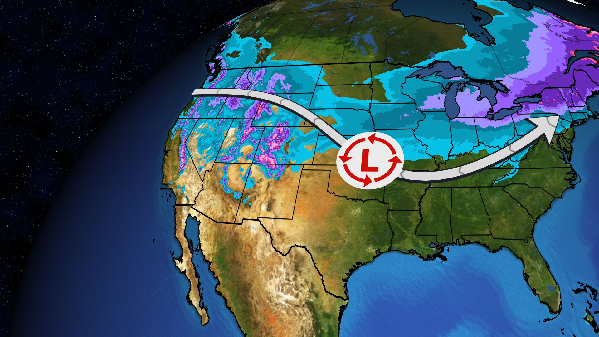Cross-Country Snow Storm Gearing Up - Videos from The Weather Channel