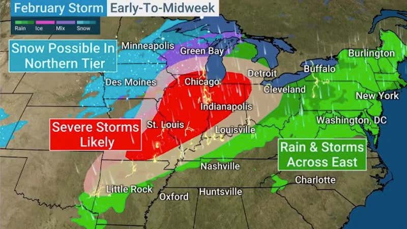 Severe Storms Possible Midweek - Videos from The Weather Channel Severe Storms Possible Midweek - Videos from The Weather Channel