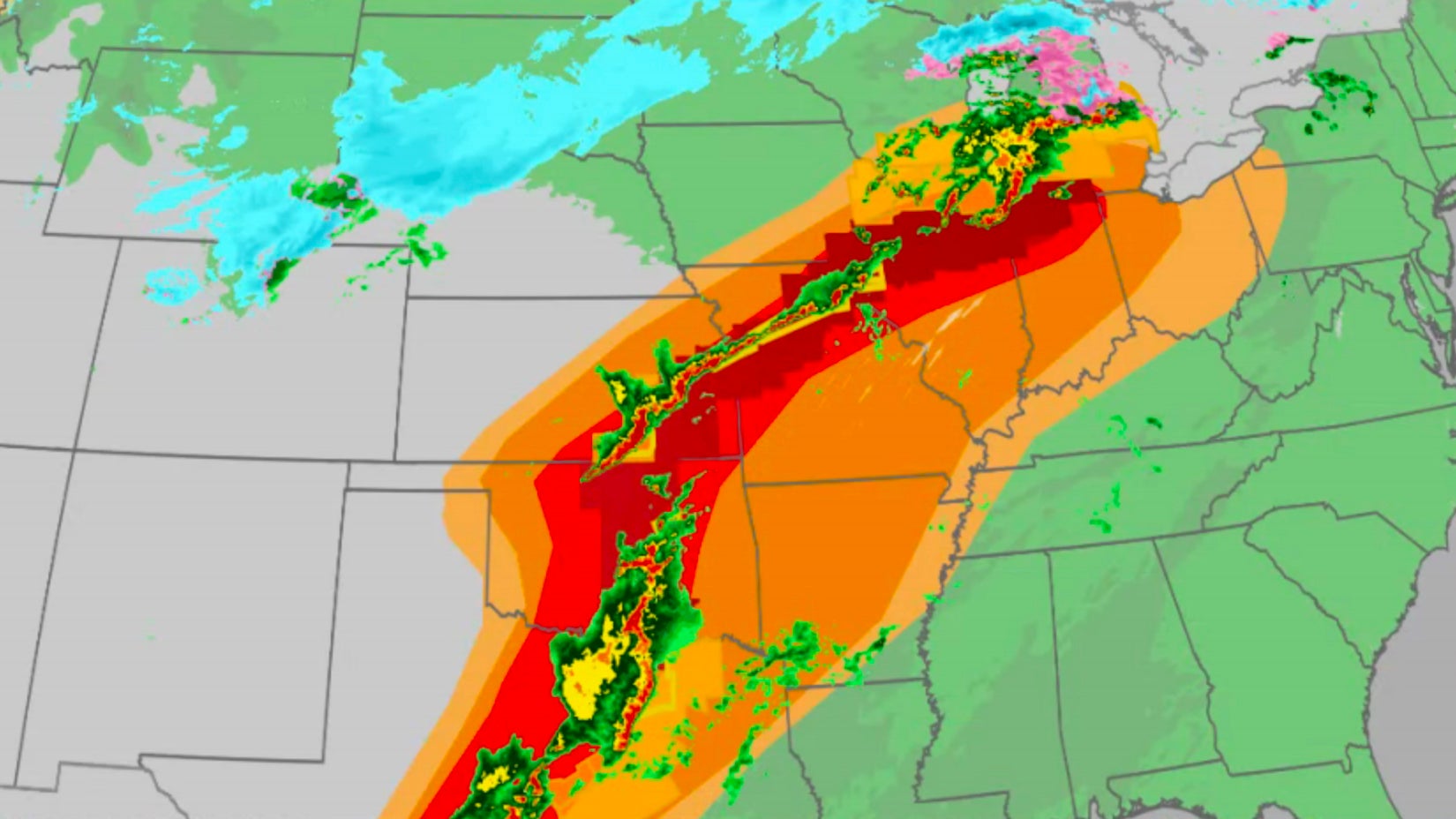 Severe Weather Outbreak, Tornado Threat, Targets Storm-Fatigued South ...