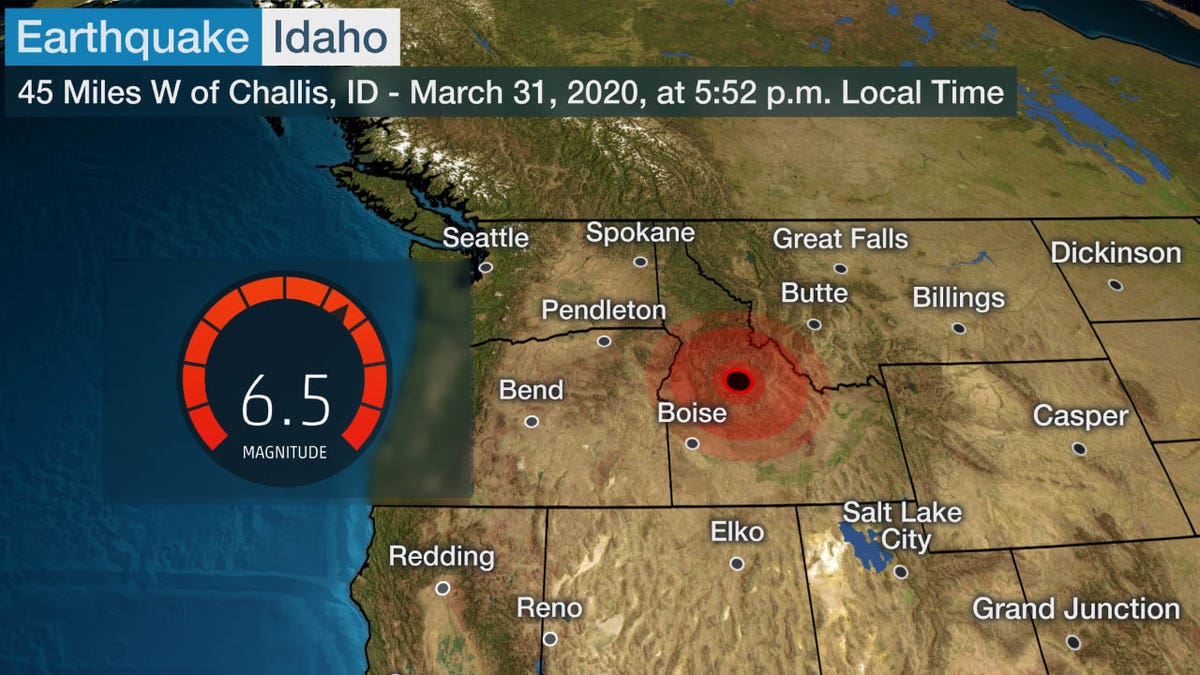 Large Earthquake Strikes Idaho; No Major Damage Reported | Weather.com