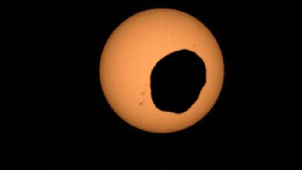 NASA Rover Catches Mars Solar Eclipse - Videos from The Weather Channel