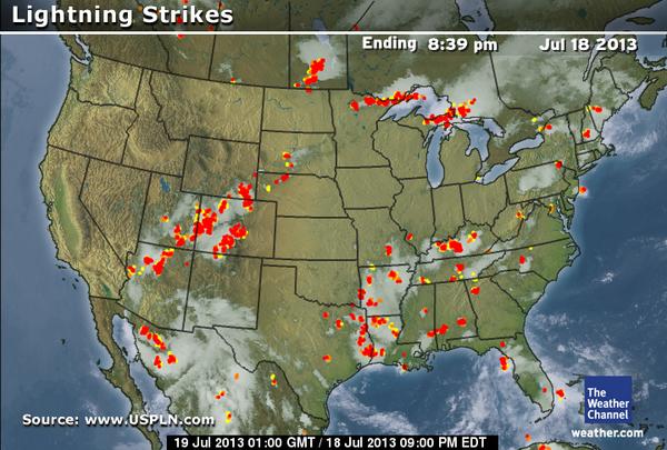 Lightning Strikes Injure at Least 15 in 3 States | Weather.com