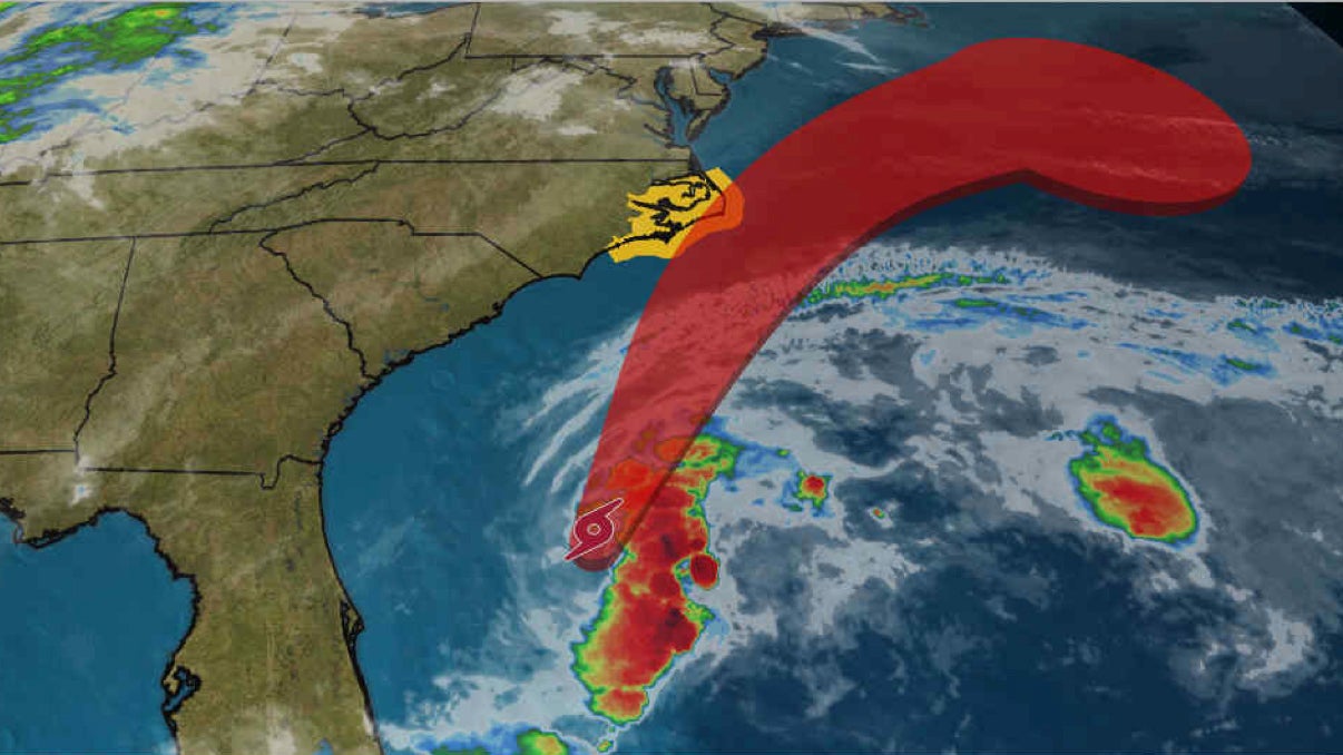 Tropical Storm Arthur Forms Off Southeast Coast; Tropical Storm Watch ...