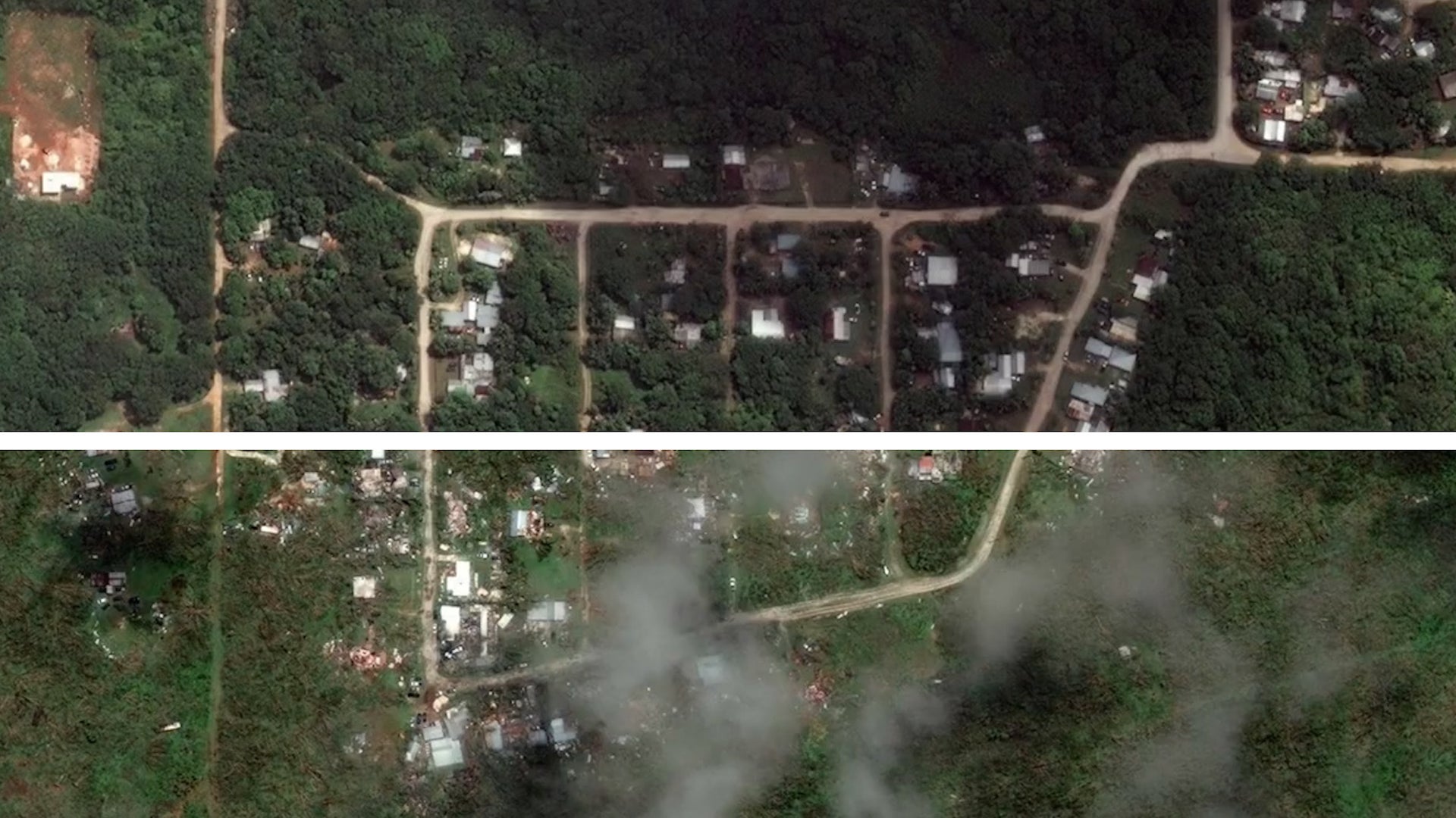 Typhoon Mawar Damage From Space - Videos from The Weather Channel