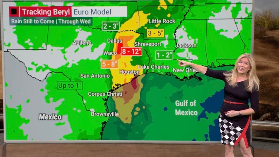 Tornado and Flooding Threat From Beryl - Videos from The Weather Channel