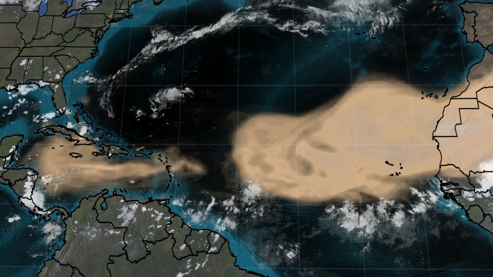 Saharan Dust Dominates The Atlantic Basin - Videos from The Weather Channel