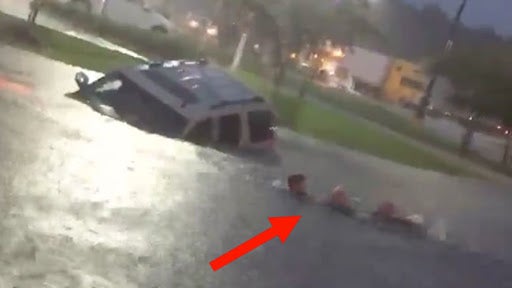 Terrifying Rescue As Floodwaters Devour Car - Videos from The Weather ...
