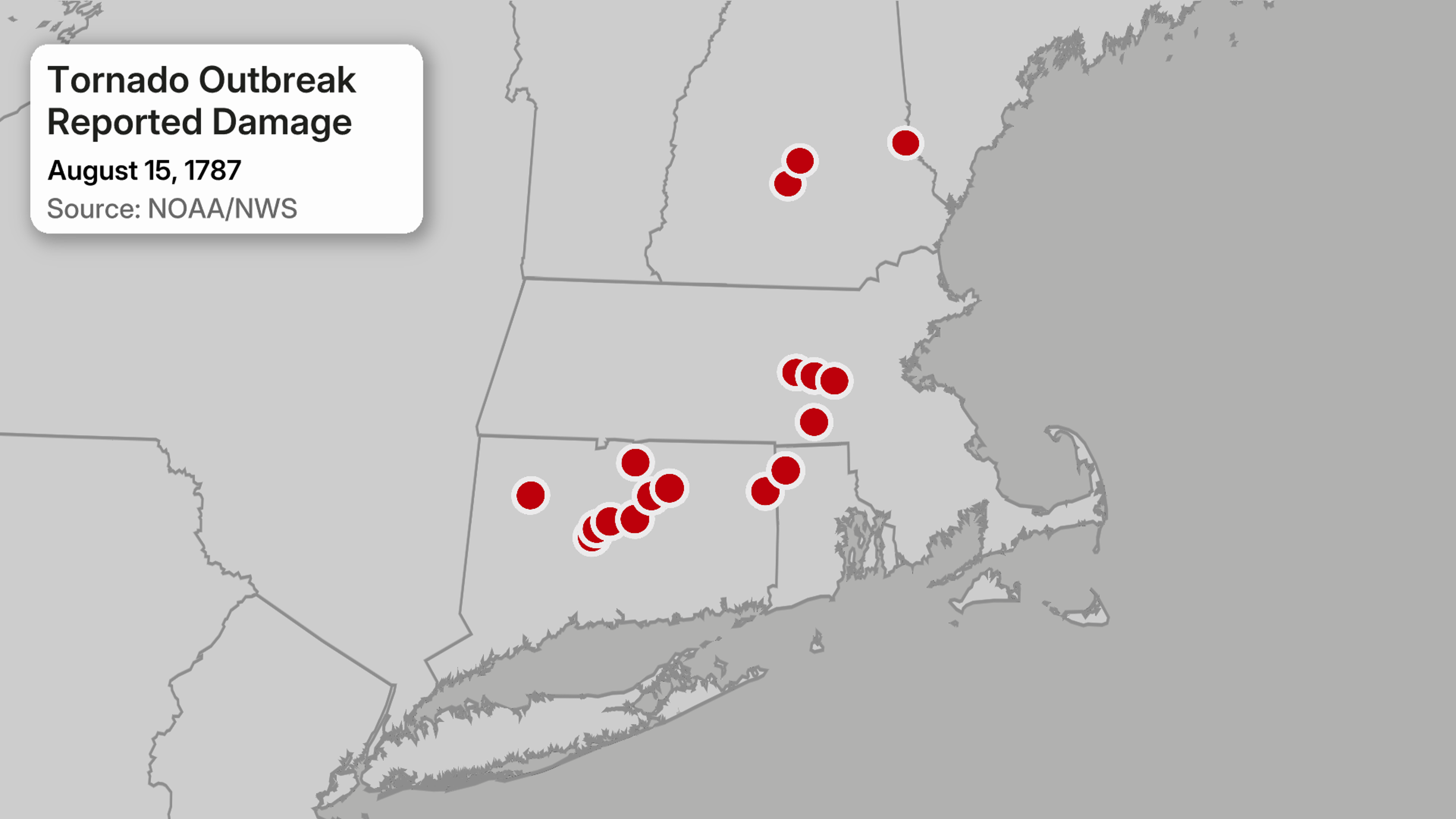 On This Date: The First Recorded US Tornado Outbreak | Weather.com