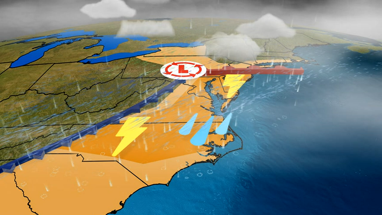 Strong Storms, Heavy Rain Likely Along East Coast - Videos from The ...