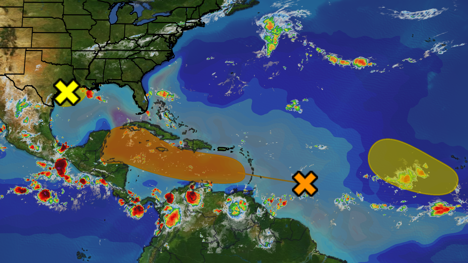 Tropics Have Awakened: Three Areas To Watch - Videos from The Weather ...