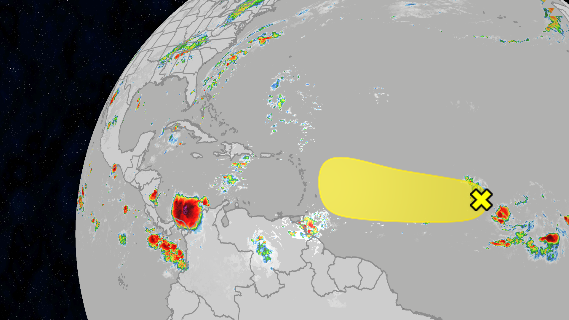 Atlantic Tropical Wave Struggling To Become The Seasons's Next Tropical ...
