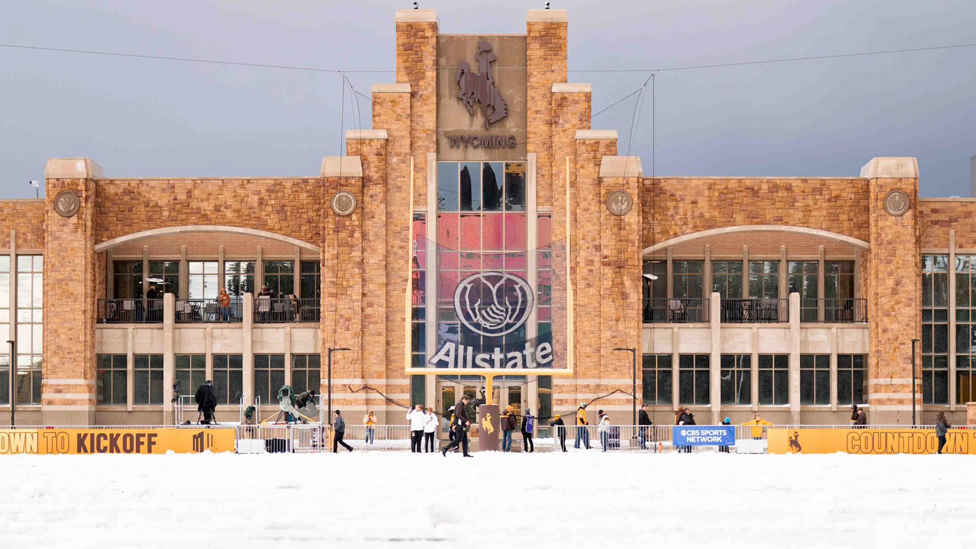 Hail Blankets University Of Wyoming's Field | Weather.com