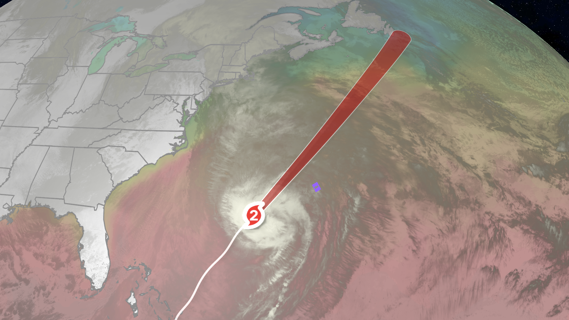 Hurricane Melissa Quickly Passing Bermuda Following Historic Jamaica ...