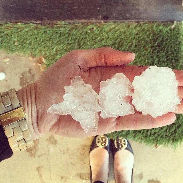 Severe Storms Hammer Oklahoma with Large Hail, Heavy Rain | The Weather ...