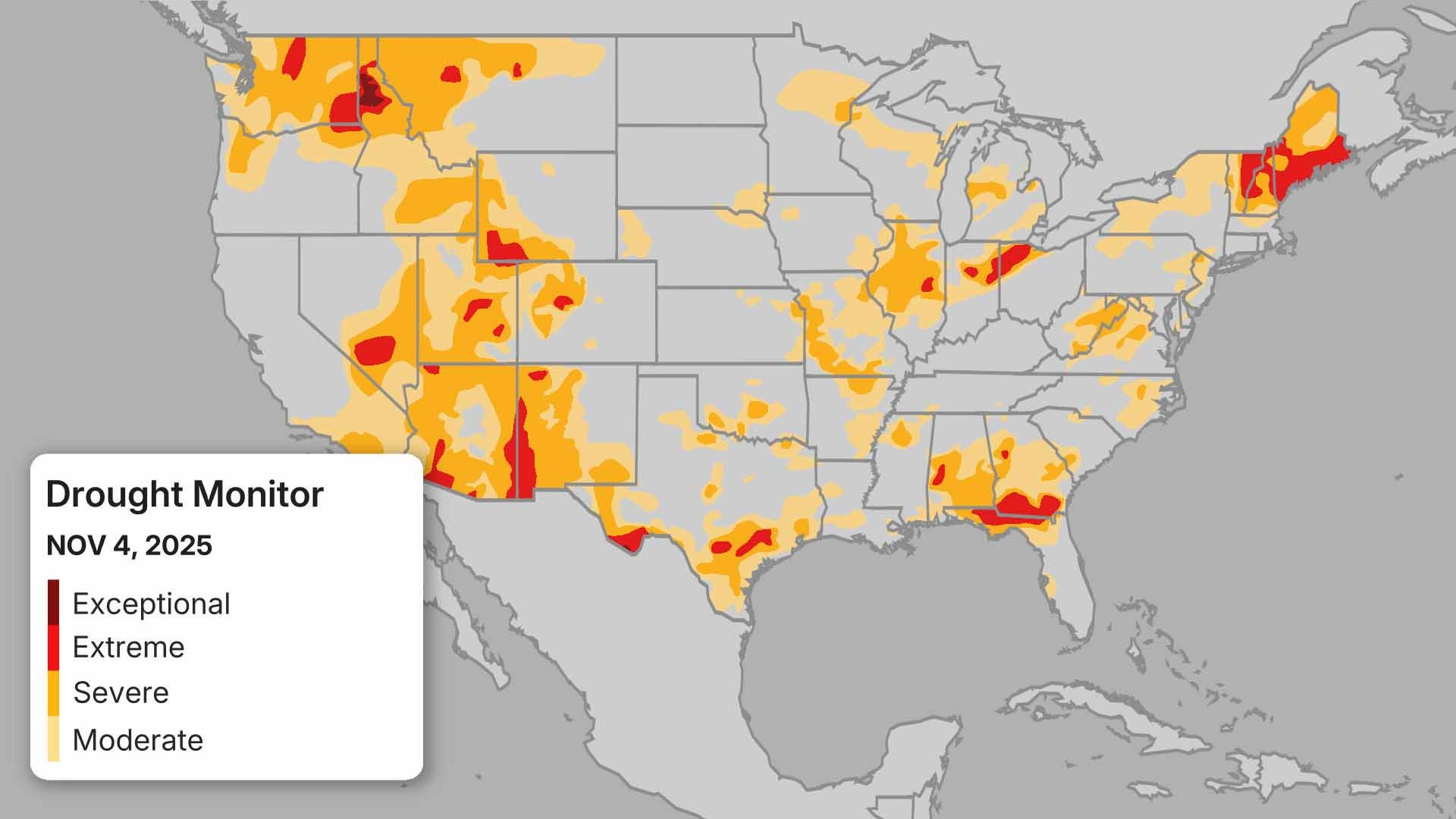 America's Drought: One Weird Thing Right Now | Weather.com