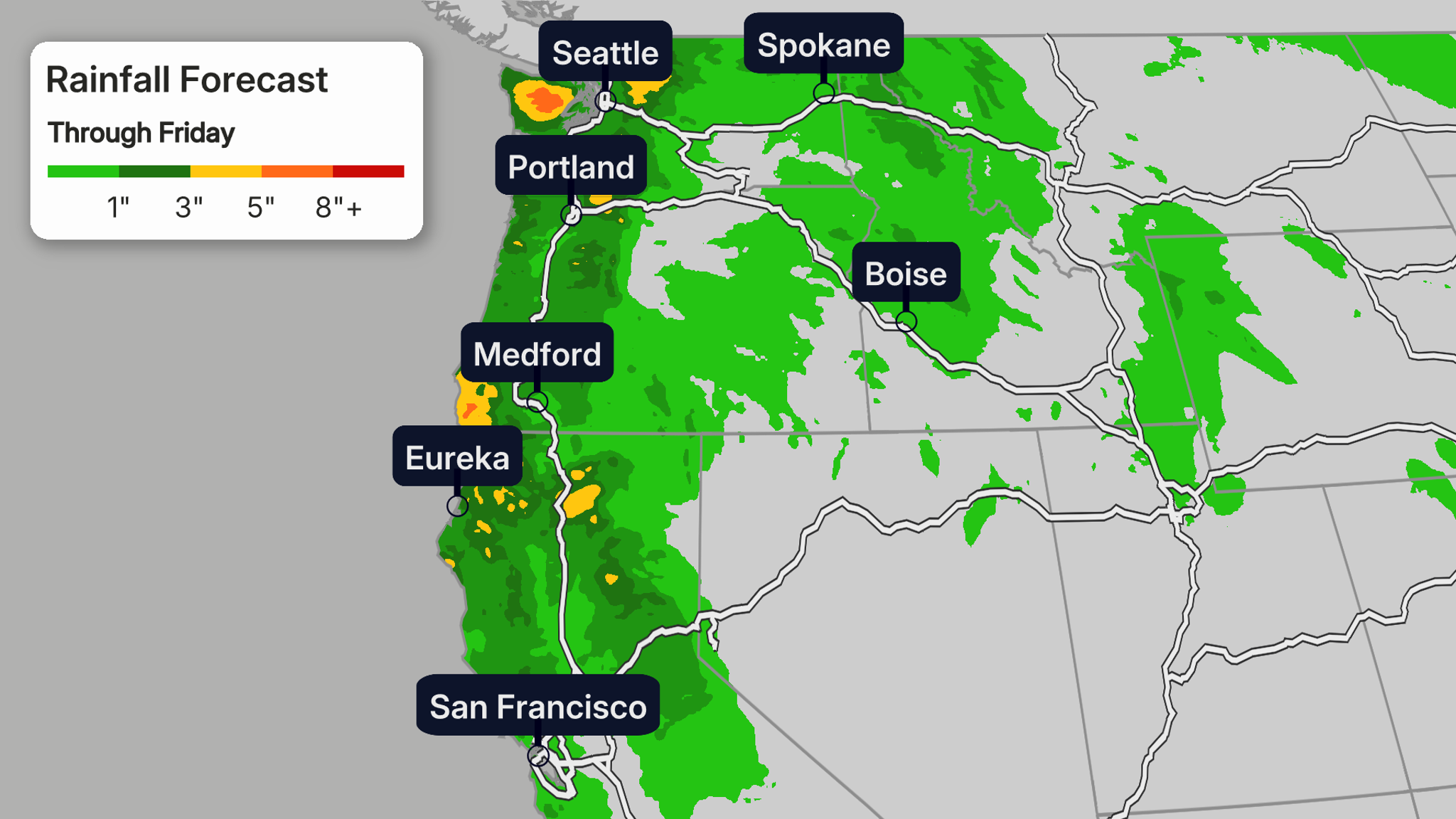 Atmospheric River Targets Pacific Northwest | Weather.com