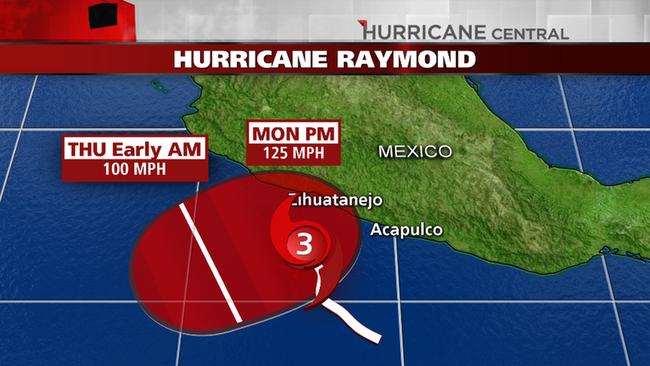Hurricane Raymond Meanders Off Mexico's South Coast | Weather.com