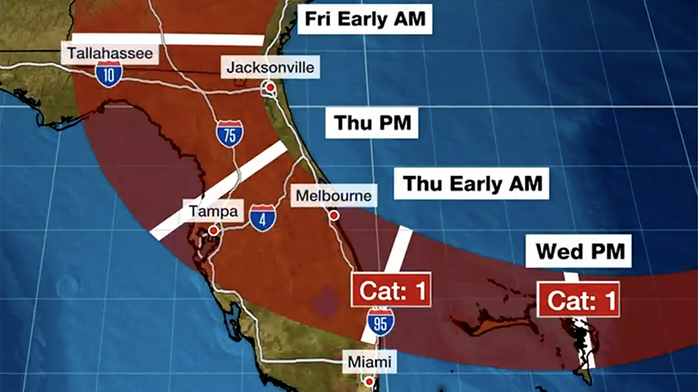 Impacts And Timing For Florida From Nicole - Videos from The Weather ...