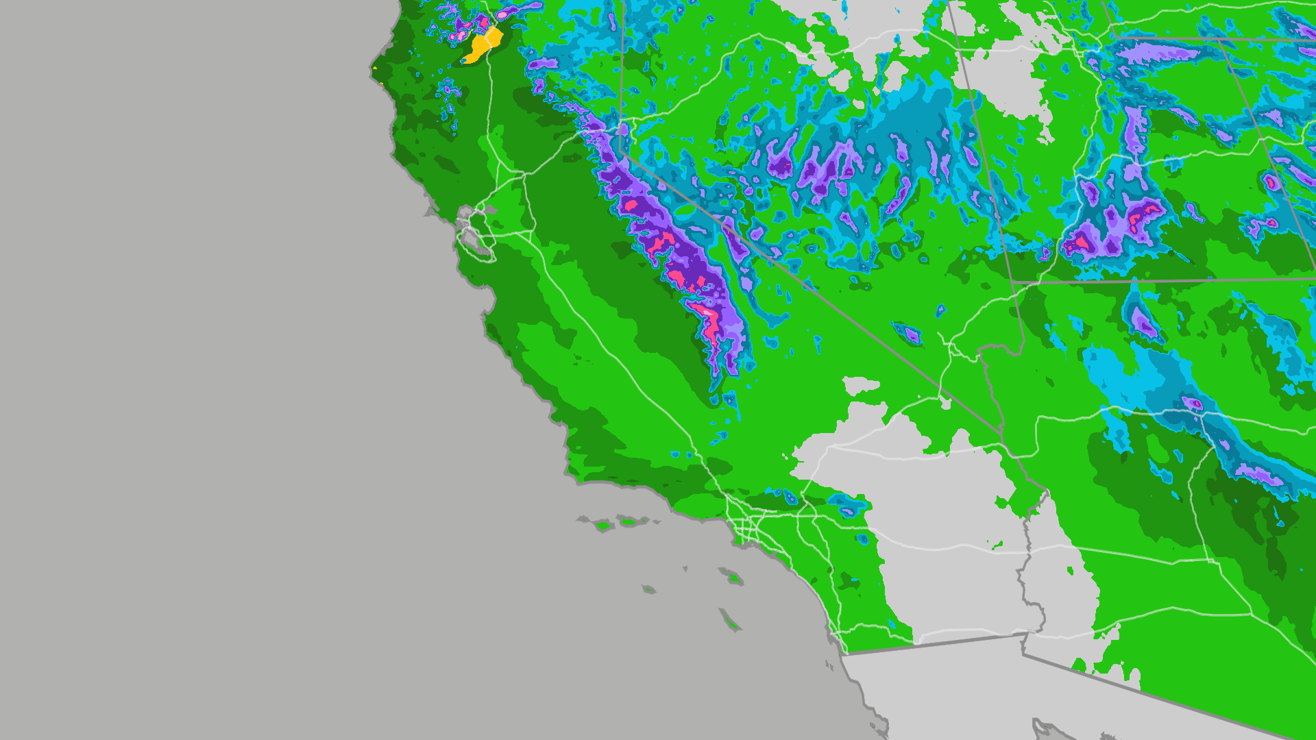 California Atmospheric River A Flood, Debris Flow Risk For Los Angeles ...