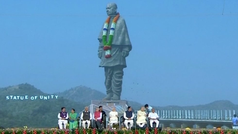 Tallest Statue in the World Unveiled in India | The Weather Channel