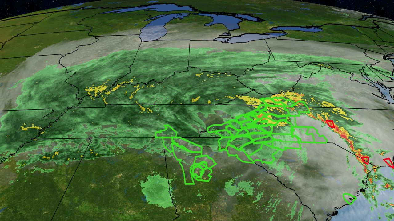 Tropical Storm Helene's Inland Trek Producing Catastrophic Flooding ...