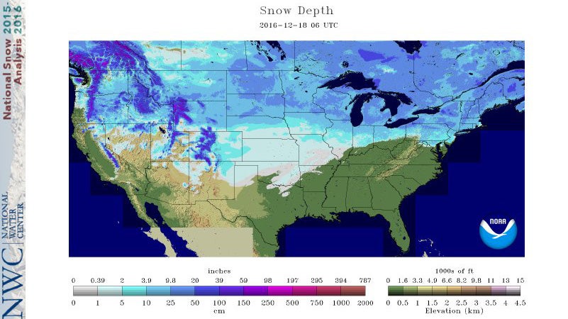 U.S. Snow Cover Was Highest In 11 Months Following Winter Storm Decima ...