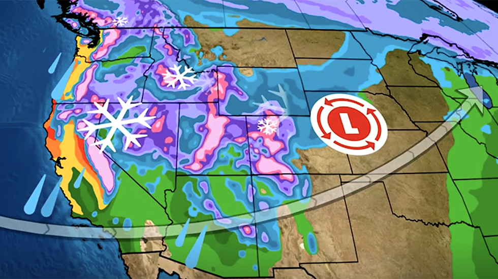 A Week Of Rain And Snow For The West - Videos from The Weather Channel
