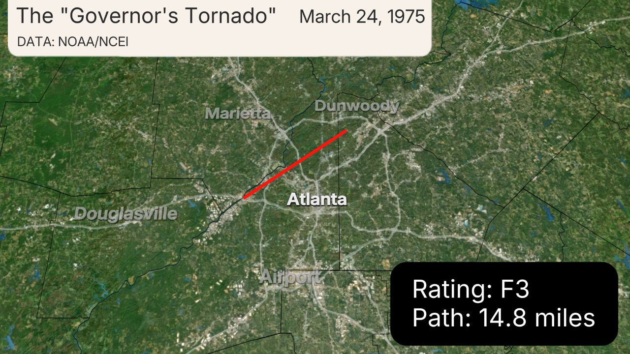 On This Date: Governor's Tornado' Strikes Atlanta | Weather.com