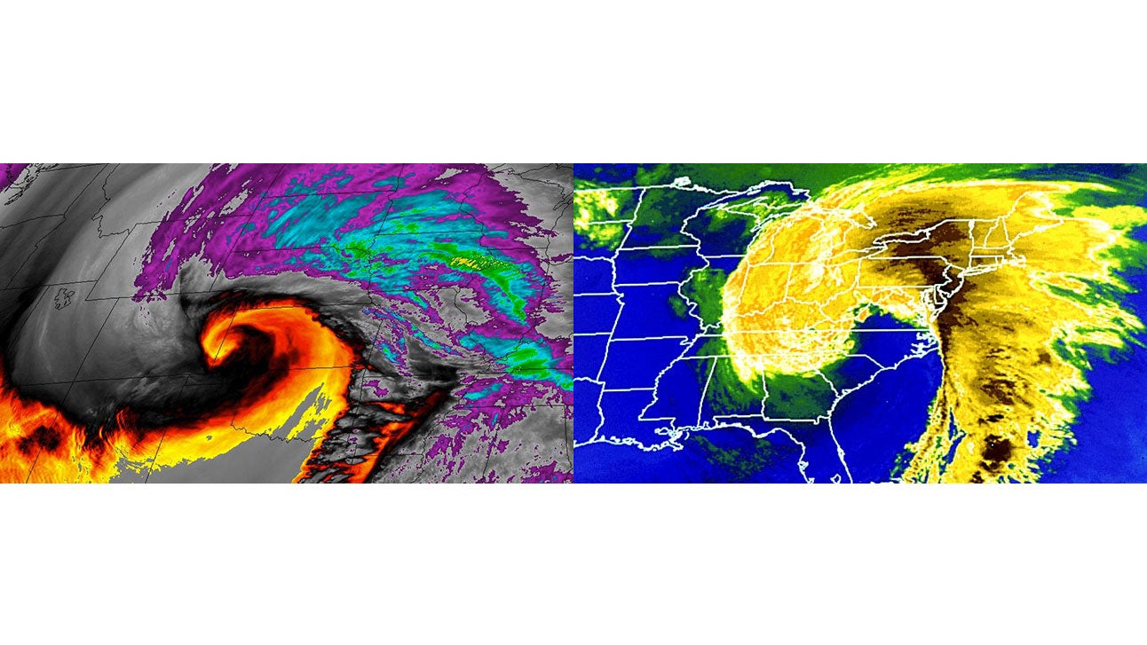 Another Superstorm? How the 2019 Bomb Cyclone Compared to the March ...