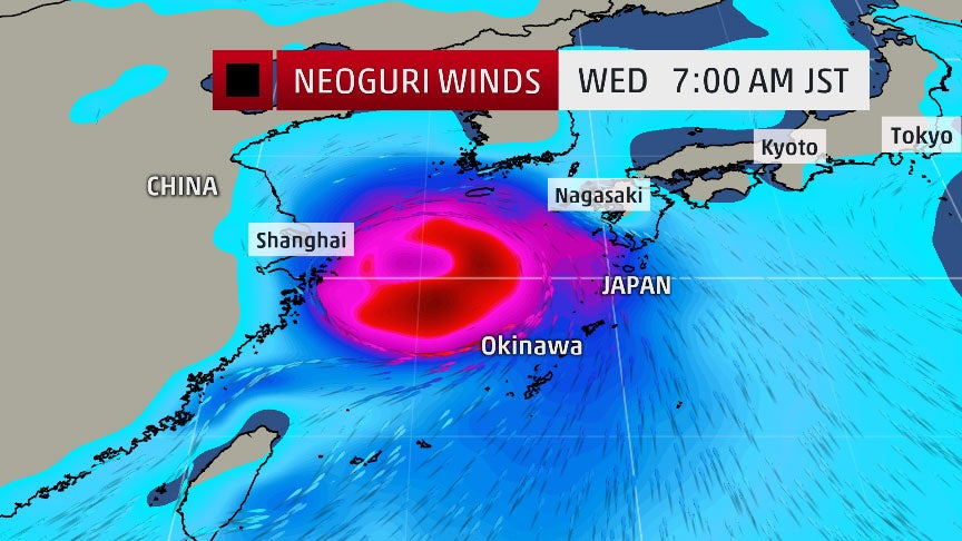 Japan, Typhoon Neoguri Updates: Live Blog | The Weather Channel