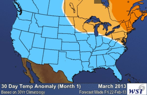 Early March Cold Followed by Warm Spring: WSI Report | The Weather Channel