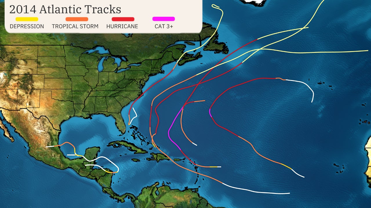 The Last 'Quiet' Atlantic Hurricane Season | Weather.com