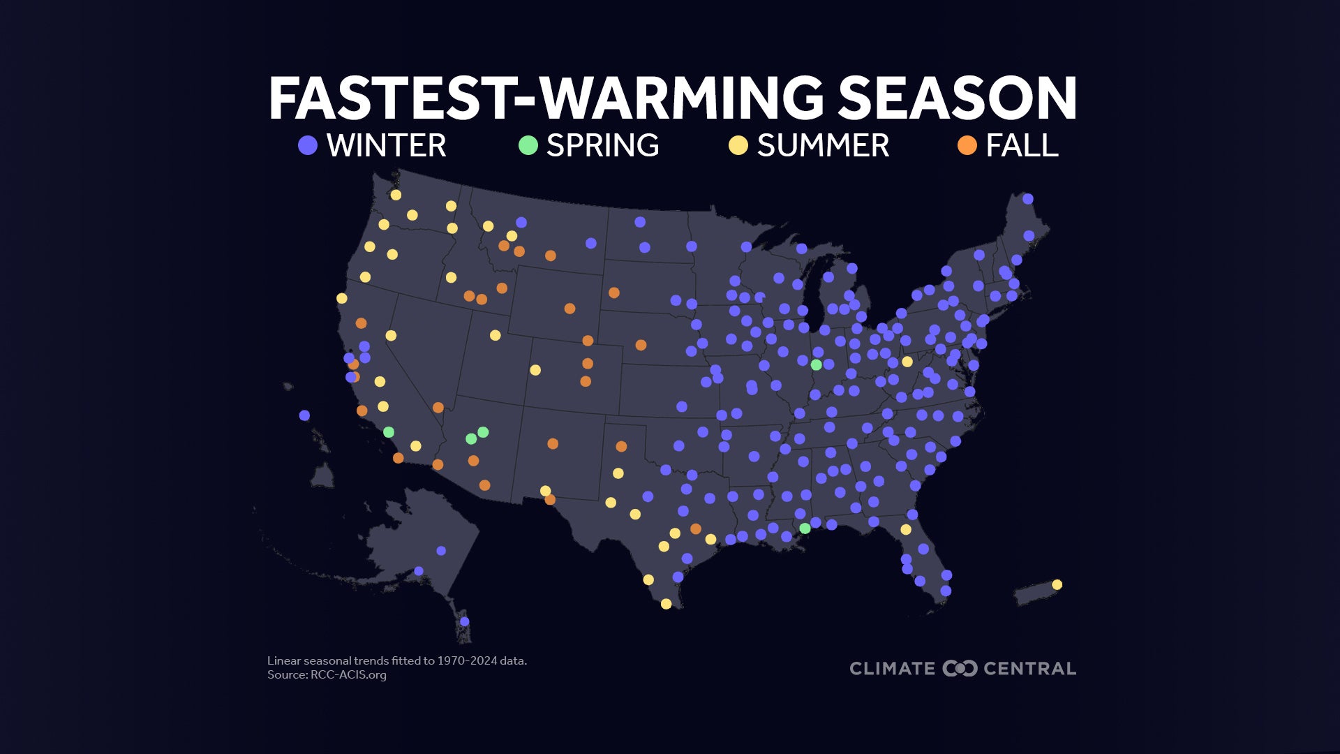 Winter Is Heating Up Faster Than Any Other Season | Weather.com