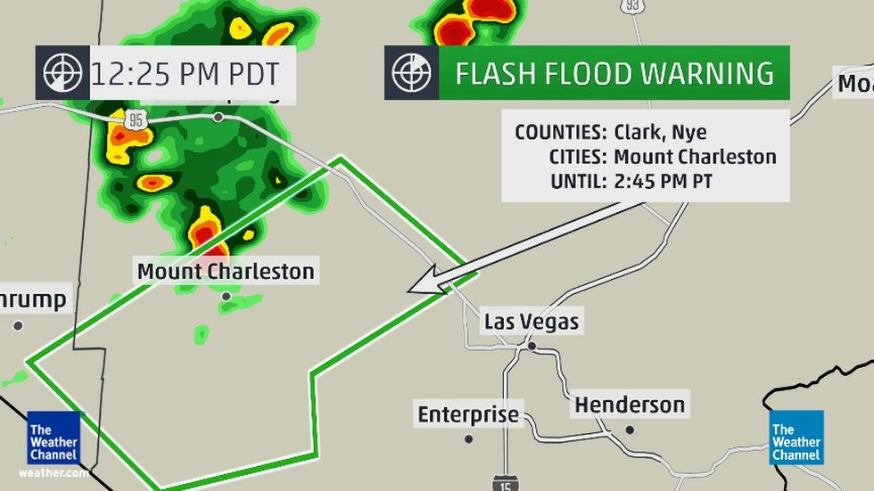Catastrophic Flash Flooding in Southern Nevada Prompts Road Closures ...