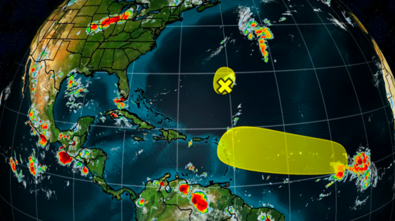 Atlantic Awakening? Watching Two Areas In Tropics - Videos from The ...