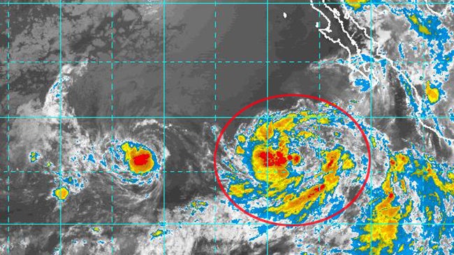 Tropical Depression Twelve-E Spins in Eastern Pacific | The Weather Channel