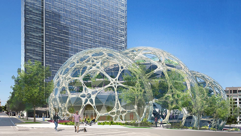 Amazon.com Wants to Build a Biodome in Downtown Seattle (PHOTOS ...