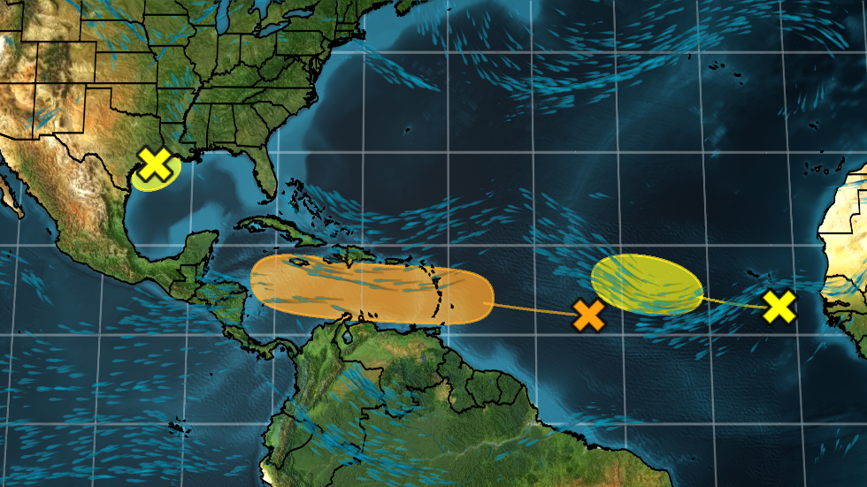 National Hurricane Center Watching Three Areas In The Atlantic - Videos ...