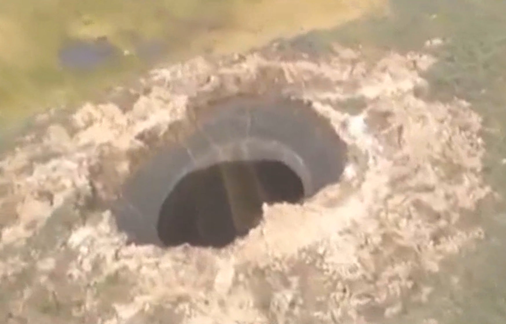 Mysterious Giant Hole | The Weather Channel