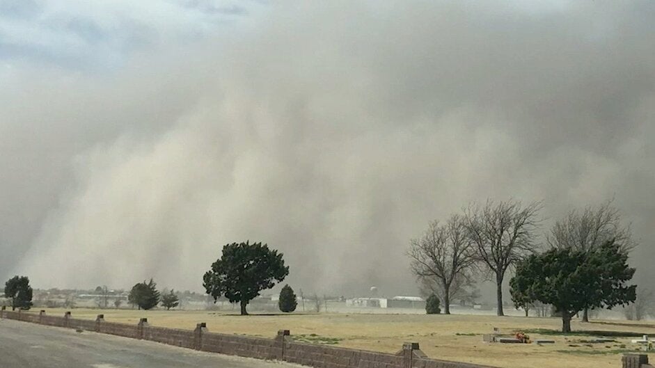 Ghost Dust Storm 2 Dead, 23 Injurerd In A Massive Dust Storm,