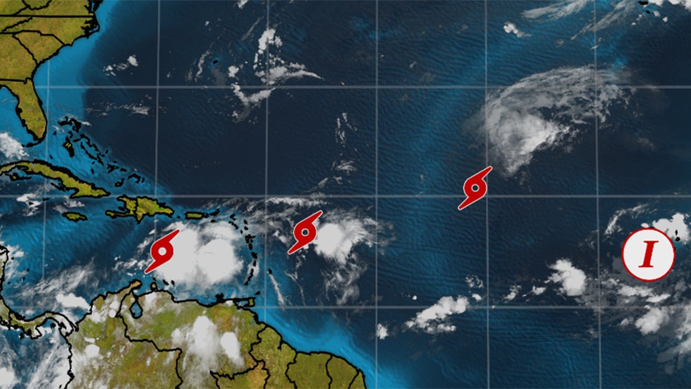 Tracking 3 Tropical Storms - Videos from The Weather Channel