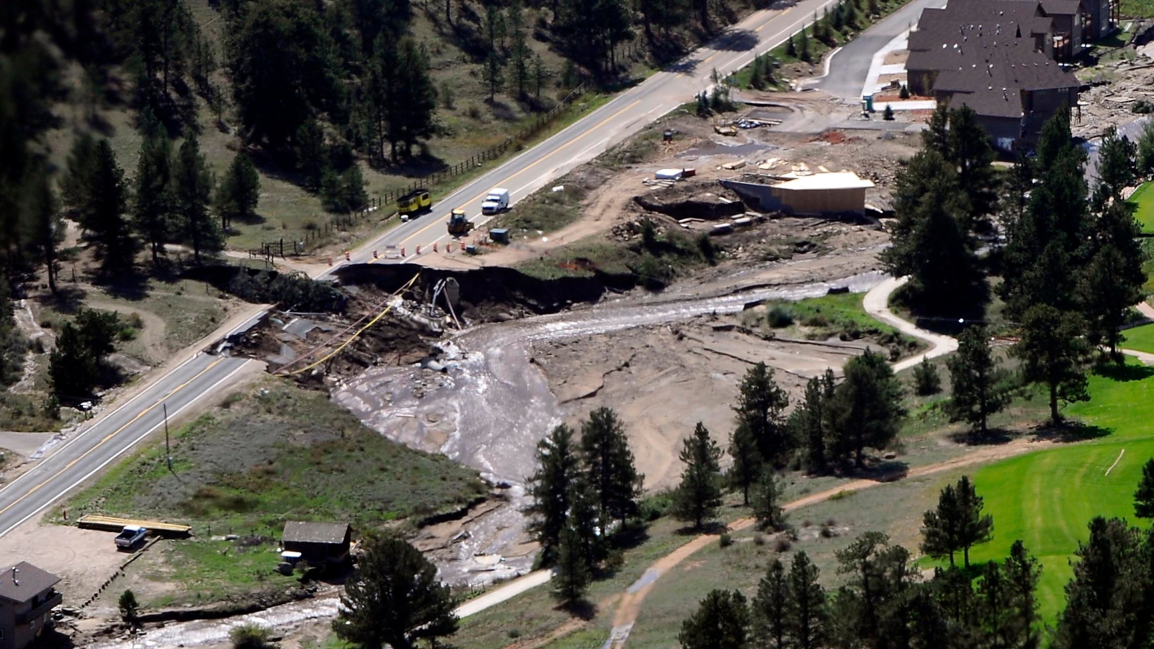 Colorado Flood Recovery: Construction Crews Arrive for Massing ...
